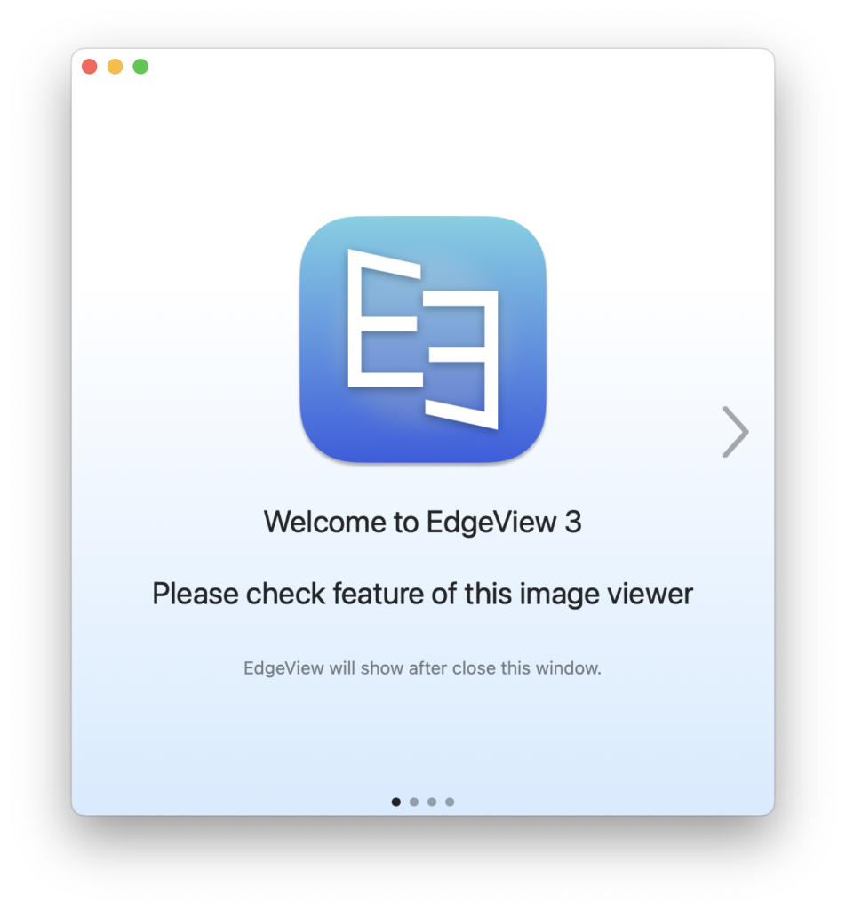 First Run – EdgeView